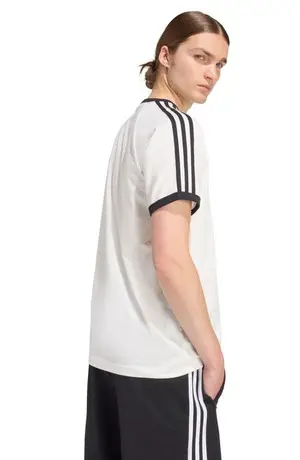 Adidas 3-stripes Cotton T-shirt - Cloud White