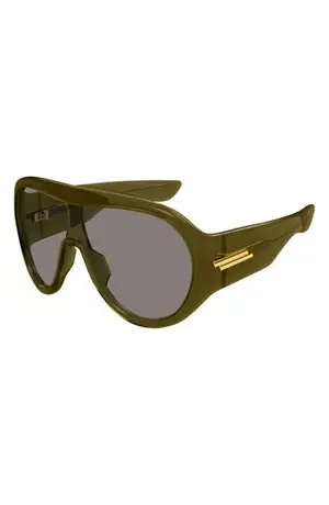 Bottega Veneta 99mm Pilot Sunglasses
