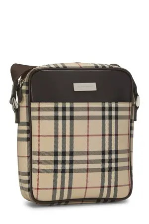 Burberry House Check Vertical Camera Bag