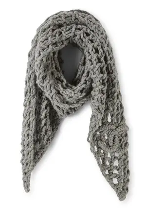 Chanel Cashmere Shawl - Grey
