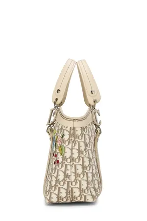 Dior Floral Embroidered Handbag