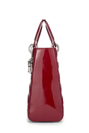 Dior Cannage Quilted Lady - Red