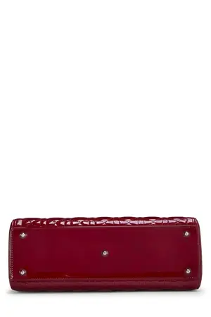 Dior Cannage Quilted Lady - Red