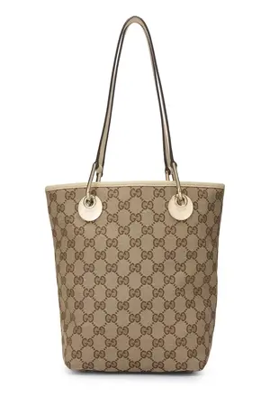 Gucci Original Gg Eclipse Bucket Bag - Beige