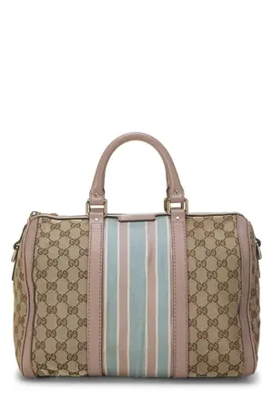 Gucci Original Gg Canvas Boston Handbag - Beige