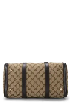 Gucci Original Gg Boston Handbag - Brown