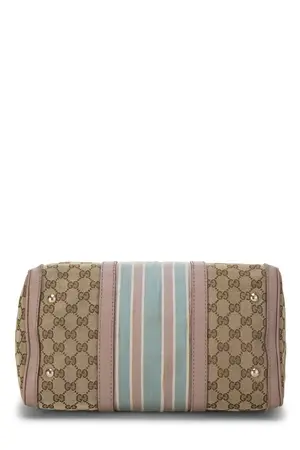 Gucci Original Gg Canvas Boston Handbag - Purple