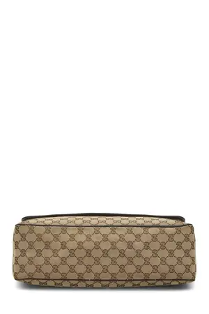 Gucci Original Gg Canvas Web Flap Messenger