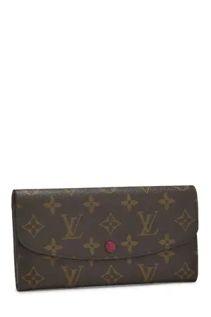 LOUIS VUITTON Monogram Canvas Emilie Wallet