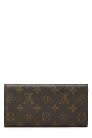 LOUIS VUITTON Monogram Canvas Emilie Wallet