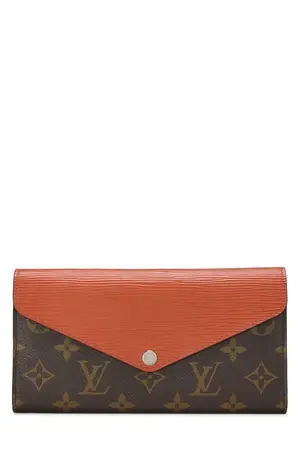 LOUIS VUITTON Epi Monogram Canvas Marie-lou Long Wallet - Orange
