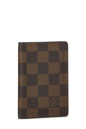 LOUIS VUITTON Damier Ebene Pocket Organizer