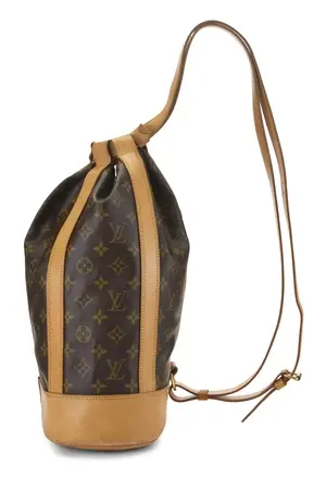 LOUIS VUITTON Monogram Randonnee Backpack