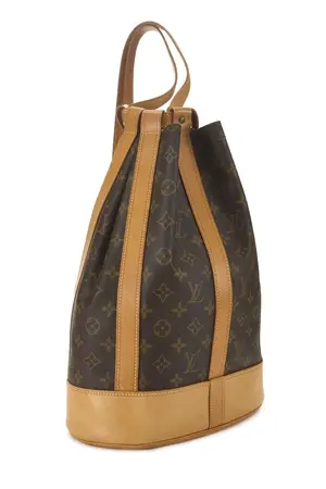 LOUIS VUITTON Monogram Randonnee Backpack
