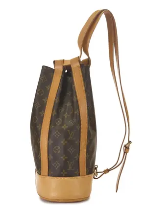 LOUIS VUITTON Monogram Randonnee Backpack