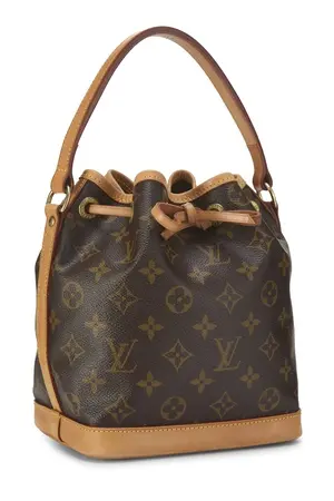 LOUIS VUITTON Monogram Noé Bucket Bag - Brown