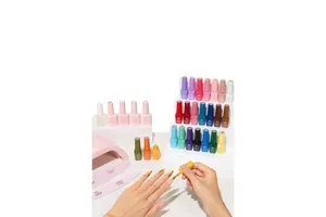 BEETLES Fall Gel Nail Polish Kit With Uv Light