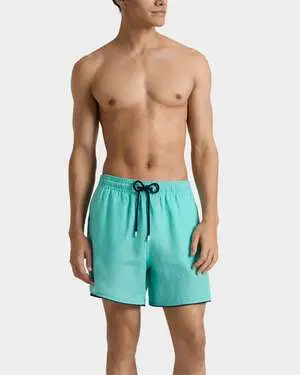 Vilebrequin Linen Mallorca Swim Trunks