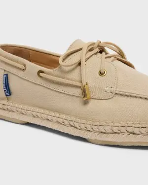 Vilebrequin Canvas Loafers - White