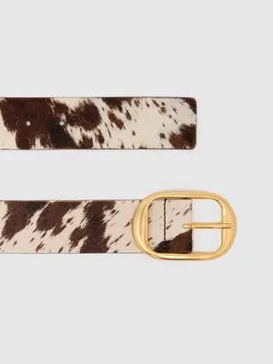 REISS Athena Print Belt
