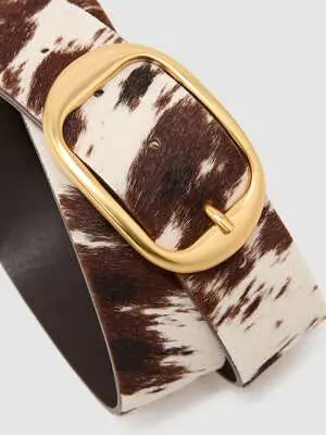 REISS Athena Print Belt