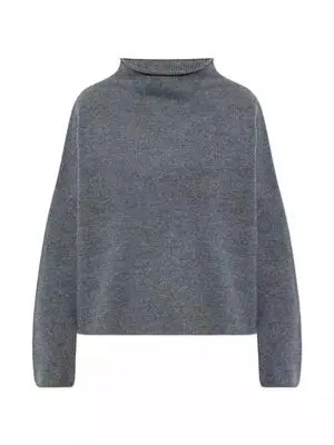 LISA YANG Sandy Roll Neck Sweater - Grey