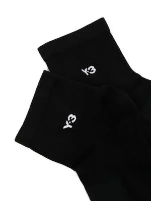 Y3 Classic Low Socks - Black