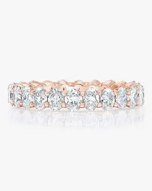 Ring Concierge Oval Diamond Eternity Band - One-color