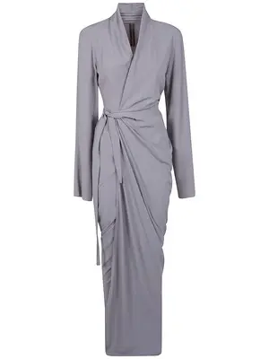 Rick Owens Wrap Gown Dress