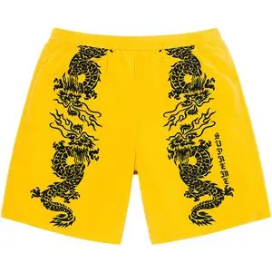 Supreme Dragon Water Short - Yellow