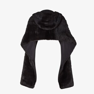 Fendi Mink And Silk Crêpe De Chine Scarf