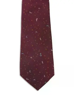 Paul Smith Star Logo Silk Neck Tie