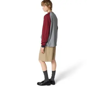Miu Miu Cotton Jersey Henley Shirt
