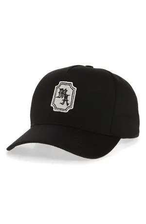 Amiri Ma Stamp Baseball Cap - Black