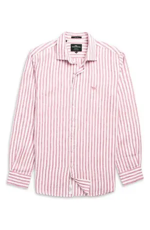 Rodd & Gunn Seadown Original Fit Stripe Linen Button-up Shirt