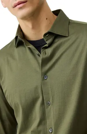 Rodd & Gunn Ascot Park Button-up Shirt - Khaki