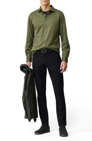 Rodd & Gunn Ascot Park Button-up Shirt - Khaki