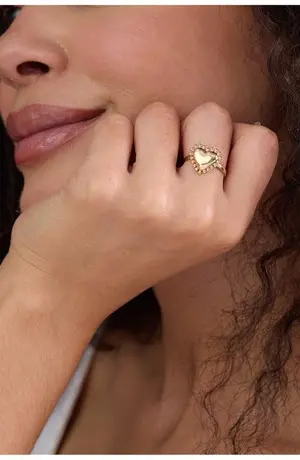Bony Levy 14k Gold Heart Ring