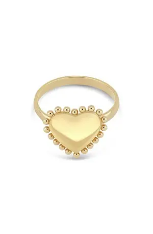 Bony Levy 14k Gold Heart Ring