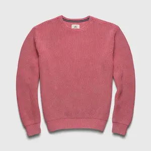 SURFSIDE SUPPLY CO. Eddie Knit Crewneck Sweater - Mineral Red