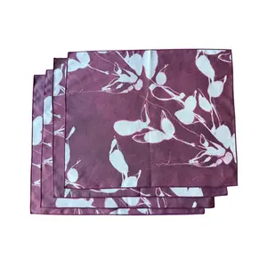 GOLDIE HOME Porto Print - Aubergine