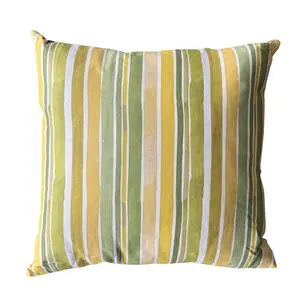 GOLDIE HOME Lagos Stripe Pillow - Green