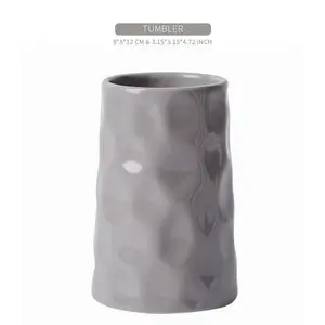 BOSILUNLIFE Bring Nature Inside Liquid Bathroom Set Recycled Eco-clay