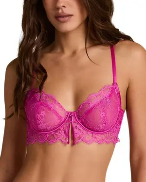 Hunkemoller Prina Unpadded Underwired Bra - Rose Violet