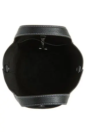 Veronica Beard Anchor Bucket Crossbody Bag - Black