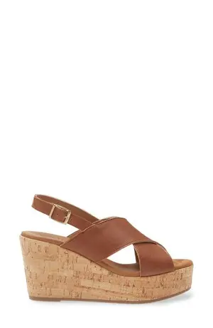 Cordani Dovi Slingback Platform Wedge Sandals