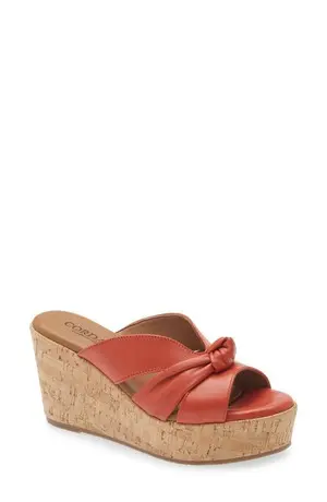 Cordani Dumont Platform Wedge Slide Sandal