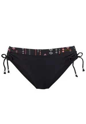 LASCANA Side Tie Mid Rise Bikini Bottom