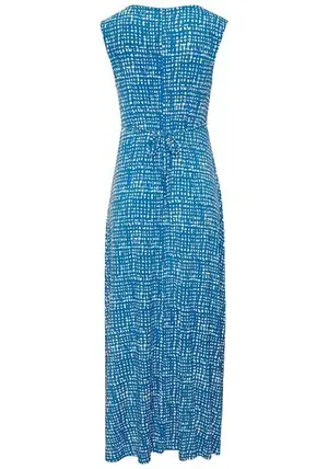 LASCANA Printed V-neck Maxi Dress