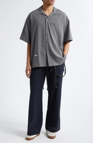 SONG FOR THE MUTE Relaxed Wool Blend Lounge Pants